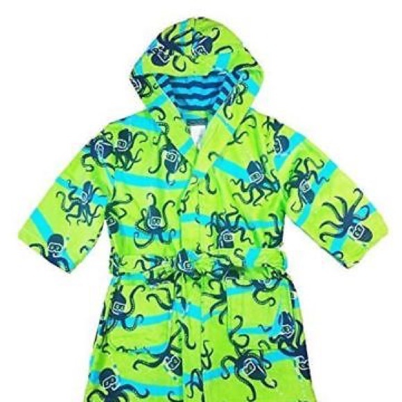 Nautica | Swim | Nautica Hooded Terry Velour Kids Terry Beach Robe ...